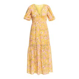 Billabong Maxikleid »Spellbound« Golden Peach XL - US-Größen US-Größen XL Stoff: Voile-Mischgewebe aus recyceltem...
