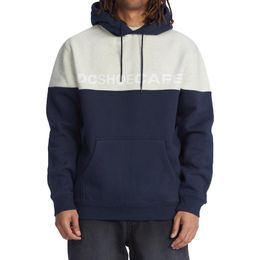 DC Shoes Kapuzensweatshirt »Cafe x DC« Navy Blazer M M Material: Schweres Fleece-Mischgewebe aus...