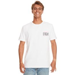 Quiksilver T-Shirt »Taking Roots« White M M Stoff: Baumwoll-Jersey-Stoff [160 g/m2]