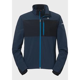 Schöffel SCHÖFFEL Outdoorjacke »Softshell Jacket Zumaia M« ohne Kapuze 8820 - blau 54 54 4D BODY MAPPING