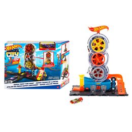 Hotwheels Hot Wheels »City Super Reifenshop«, inkl. 1 Fahrzeug