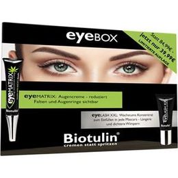 Biotulin Pflege Gesichtspflege Eyebox Eyematrix Lifting Concentrate Creme 15 ml + XXL Mascara Fill In 2 ml