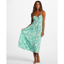 Billabong Sommerkleid »Rebel Heart« Sweet Grass XS - US-Größen US-Größen XS Stoff: Crinkle Viskose-Stoff