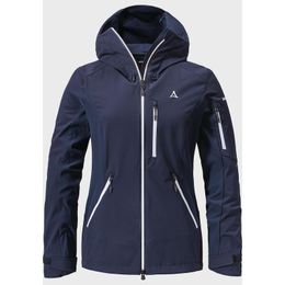 Schöffel SCHÖFFEL Outdoorjacke »Softshell Jacket Matrei L« mit Kapuze 8820 - blau 40 40 Hohe Atmungsaktivität und Feuchtigkeitstransport