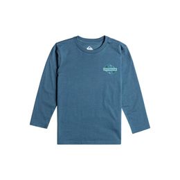 Quiksilver Langarmshirt »Rising Water« Bering Sea 7(121-126cm) 7(121-126cm) Stoff: Baumwoll-Jersey-Stoff [160 g/m2]