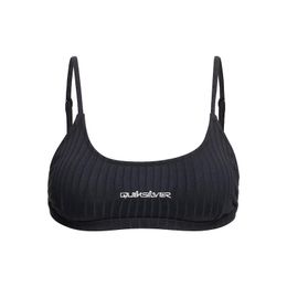 Quiksilver Bandeau-Bikini-Top &raquo;Logo&laquo; schwarz XL - Cup B Cup B XL Gewebe: ...
