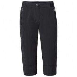 Vaude - Women's Farley Stretch Capri III - Trekkinghose Gr 46 schwarz