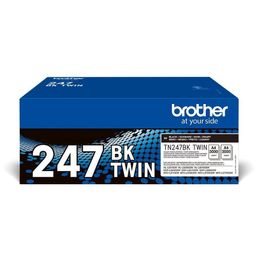 Brother Original TN-247BK Toner - schwarz Doppelpack (TN242BKTWIN)