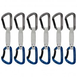Mammut - Workhorse Keylock Quickdraws - Express-Set Gr 12 cm - Straight / Bent Gate grau