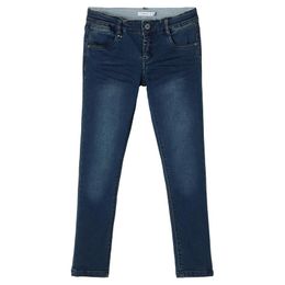 name it - Jeans-Hose NKMROBIN DNMTOBOS 3538 Slim Fit in dark blue denim, Gr.92