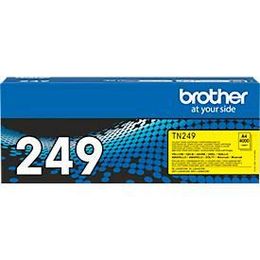 Original Brother Toner TN-249Y, bis zu 4000 A4-Seiten, gelb
