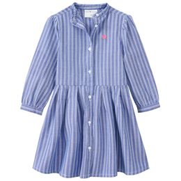 Topolino Mädchen Blusenkleid in Hemd-Optik