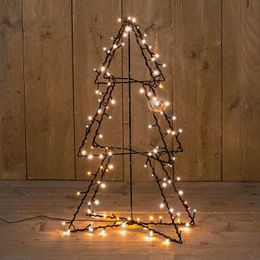 Gärtner Pötschke LED 3D-Weihnachtsbaum, 77 cm