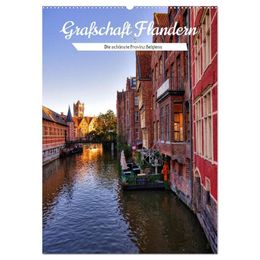 Grafschaft Flandern (Wandkalender 2024 DIN A2 hoch), Calvendo Monatskalender