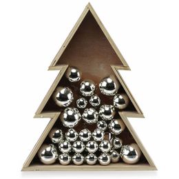 Grundig LED-Weihnachtsbaum 05737, mit 15 LEDs und 28 Glaskugeln