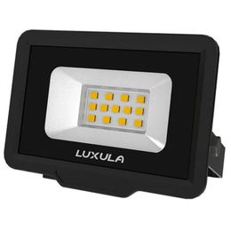 LUXULA LED-Fluter, EEK: F, 10W, 1000lm, 4000K, schwarz
