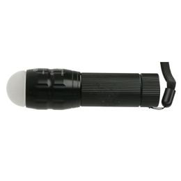 LED-Taschenlampe, Alu, schwarz, 5 W CREE-LED