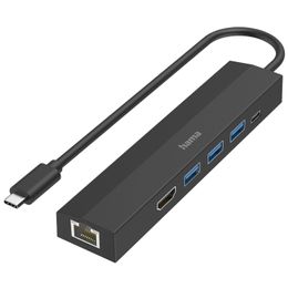 Hama USB-C Hub Mulitport