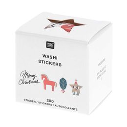 Rico Design Washi-Sticker CHRISTMAS ROCKS! - FIGUREN 200-teilig