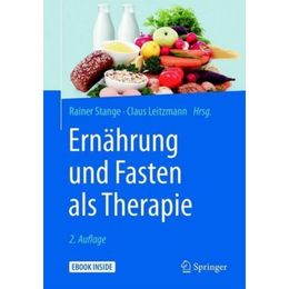 Springer Ernährung und Fasten als Therapie, m. 1 Buch, m. 1 E-Book, Kartoniert (TB)