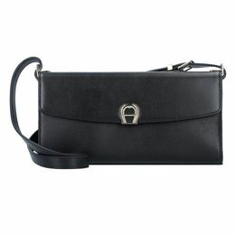 Aigner Celeste Handtasche Leder 26.5 cm black