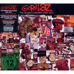 The Singles Collection 2001-2011 - Gorillaz. (CD mit DVD)