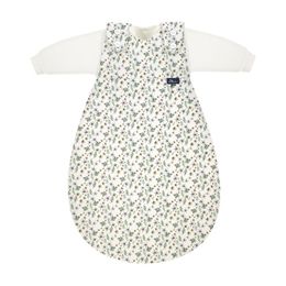 Alvi Schlafsack-Set BABY-MÄXCHEN® – PETIT FLEURS 3-teilig in weiß/grün