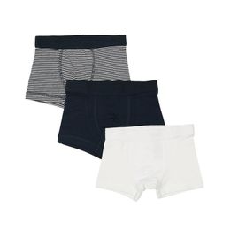 Jacky - Boxershorts Jacky BASIC 3er-Pack gestreift in marine/weiß, Gr.86/92