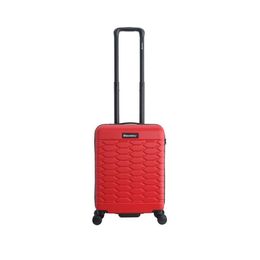 Discovery Koffer REPTILE, mit integriertem TSA-Schloss, rot