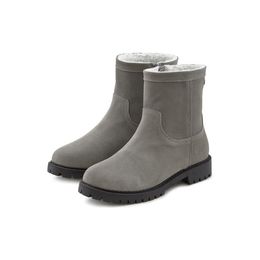 Lascana Winterstiefel grau Gr. 36 für Damen. Nachhaltig.