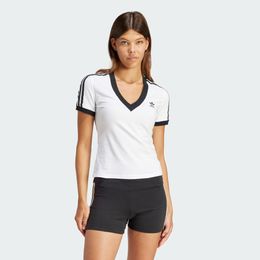 Adidas 3-Streifen V-Neck Slim T-Shirt