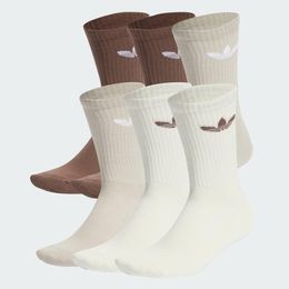 Adidas Trefoil Cushion Crew Socken, 6 Paar