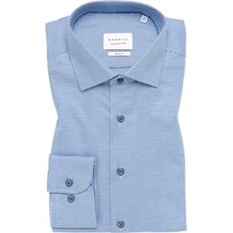 Eterna Businesshemd, Slim Fit, Langarm, Kent-Kragen, für Herren, blau, 42