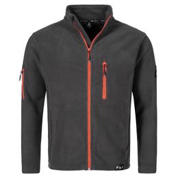 Rock Creek Jacke Fleecejacke Regular Fit