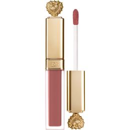 Dolce & Gabbana DOLCE & GABBANA Devotion Matte Liquid Lipstick, Lippen Make-up, lippenstifte, Fluid, pink (RISPETTO), mattierend, Deckkraft: Mittel bis Hoch, dermatologisch getestet,