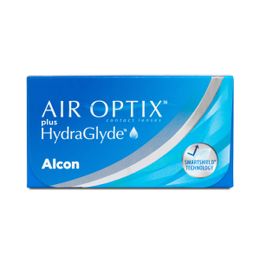 Alcon AIR OPTIX plus HydraGlyde (3er Packung) Monatslinsen (3 dpt & BC 8.6)