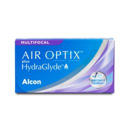 Alcon AIR OPTIX plus HydraGlyde Multifocal (6er Packung) Monatslinsen (1 dpt, Addition Medium (1,50 - 2,00) & BC 8.6)