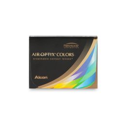 Alcon AIR OPTIX Colors (2er Packung) Monatslinsen (1.5 dpt & BC 8.6), Pure Hazel