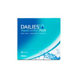 Alcon Dailies AquaComfort Plus (90er Packung) Tageslinsen (-14 dpt & BC 8.7)