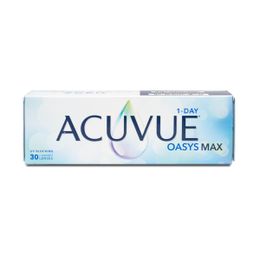 Johnson & Johnson ACUVUE Oasys 1-Day Max (30er Packung) Tageslinsen (-0.5 dpt & BC 9) mit UV-Schutz