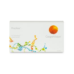 CooperVision Proclear (3er Packung) Monatslinsen (0.5 dpt & BC 8.6)
