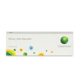 mydays GmbH CooperVision MyDay (30er Packung) Tageslinsen (0.25 dpt & BC 8.4) mit UV-Schutz