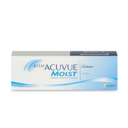 Johnson & Johnson 1-Day ACUVUE Moist (30er Packung) Tageslinsen (2 dpt & BC 9) mit UV-Schutz