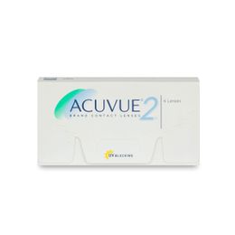 Johnson & Johnson ACUVUE 2 (6er Packung) Wochenlinsen (2.25 dpt & BC 8.3) mit UV-Schutz