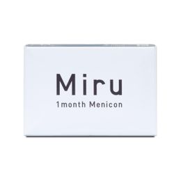 Menicon Miru 1month (3er Packung) Monatslinsen (-9 dpt & BC 8.3)