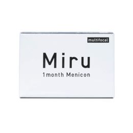 Menicon Miru 1month Multifocal (6er Packung) Monatslinsen (-9.5 dpt, Addition Low (0,75 - 2,25) & BC 8.6)