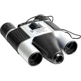Technaxx TrendGeek mit integrierter Digitalkamera TG-125 10x25 Fernglas, schwarz|silberfarben