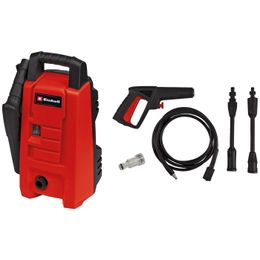 Einhell Hochdruckreiniger TC-HP 90, Druck max: 90 bar, 1200 W, Fördermenge max: 372 l/h, (8 tlg), rot|schwarz