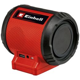 Einhell TC-SR 18 Li BT - Solo Bluetooth-Lautsprecher (ohne Akku, ohne Ladegerät), rot|schwarz