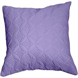 Homescapes Kissenbezug Ultrasonic lila aus 100% Polyester 40 x 40 cm - Lila